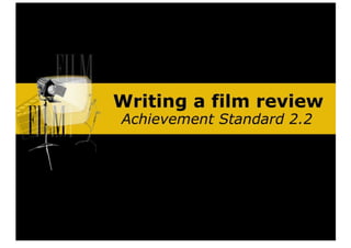 Writing A Film Review | PPT
