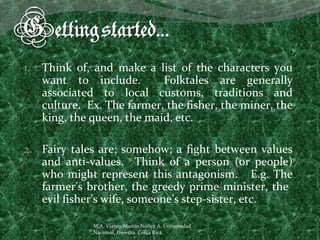 Writing a folktale | PPT