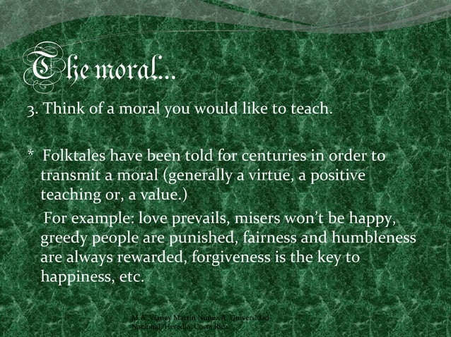 Writing a folktale | PPT