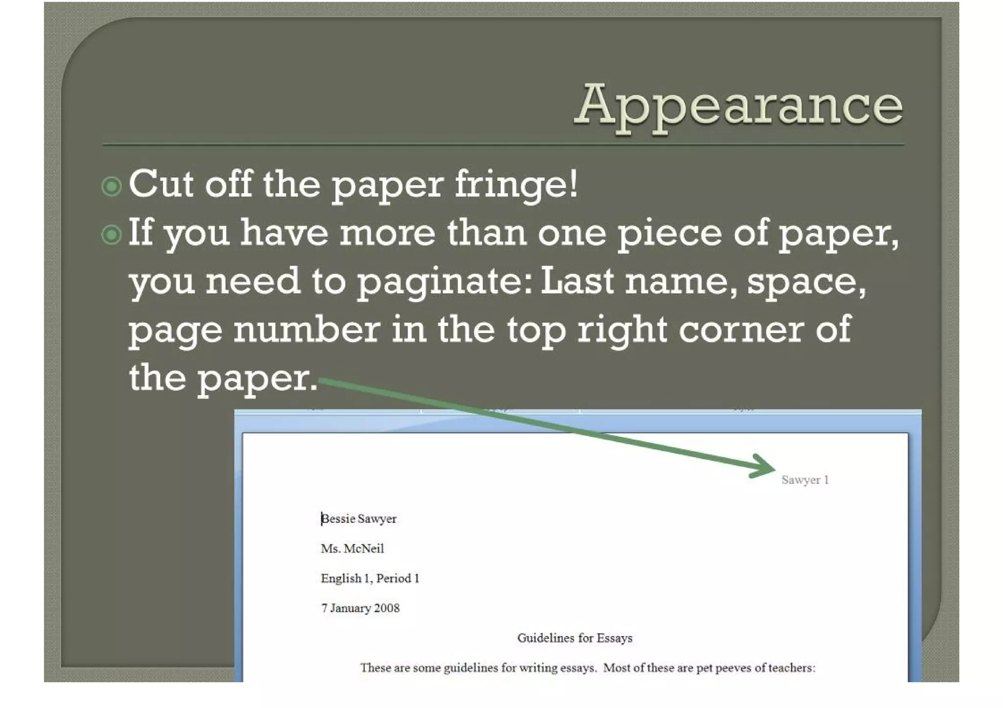 Writing A Formal Essay | PPT