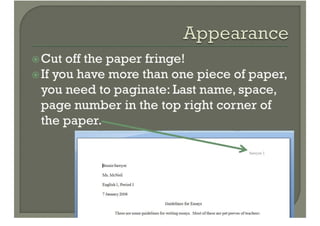 Writing A Formal Essay | PPT