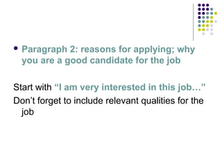 Writing a formal letter | PPT