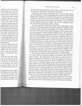 Writing Against Culture | PDF