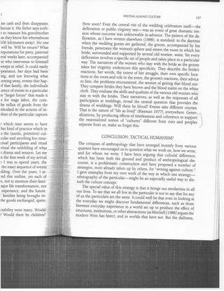 Writing Against Culture | PDF