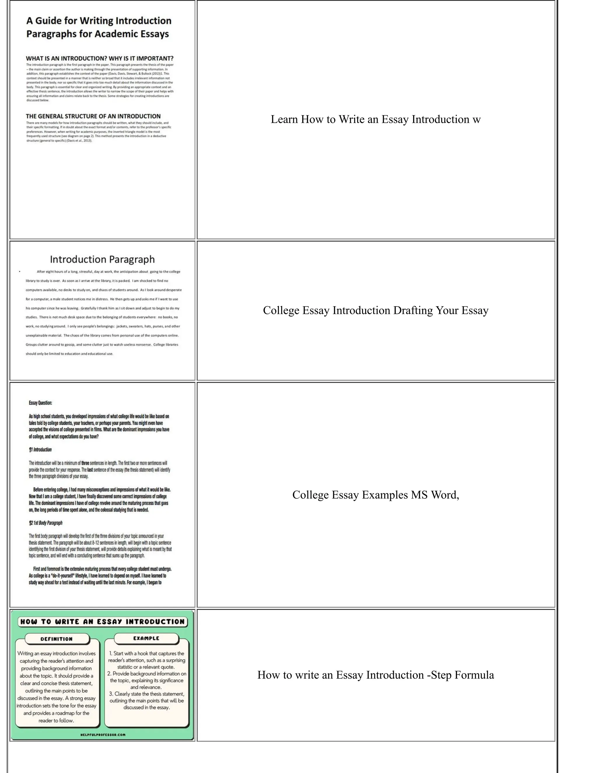 Writing A Good Essay Introduction | PDF