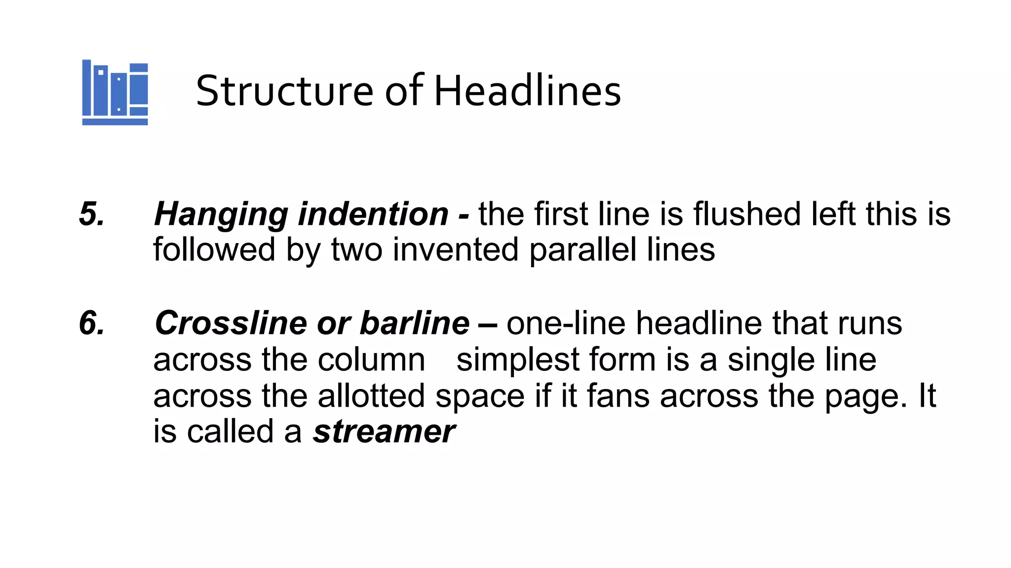Writing a headline | PPTX