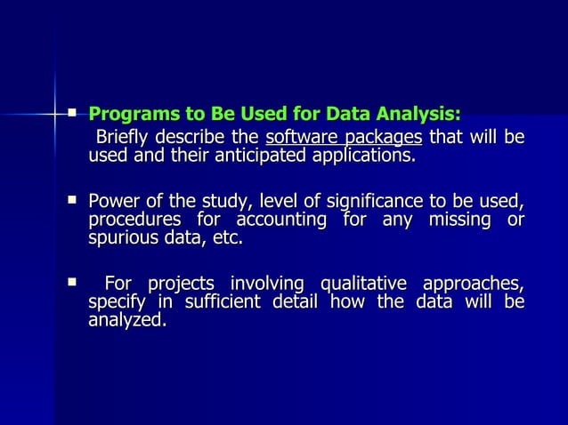 Writing A Health Research Proposal