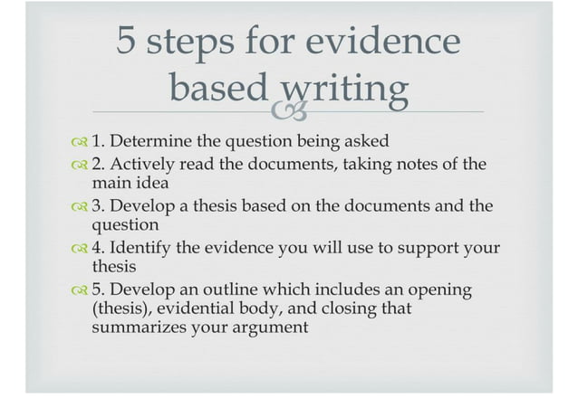 Writing A History Essay | PDF