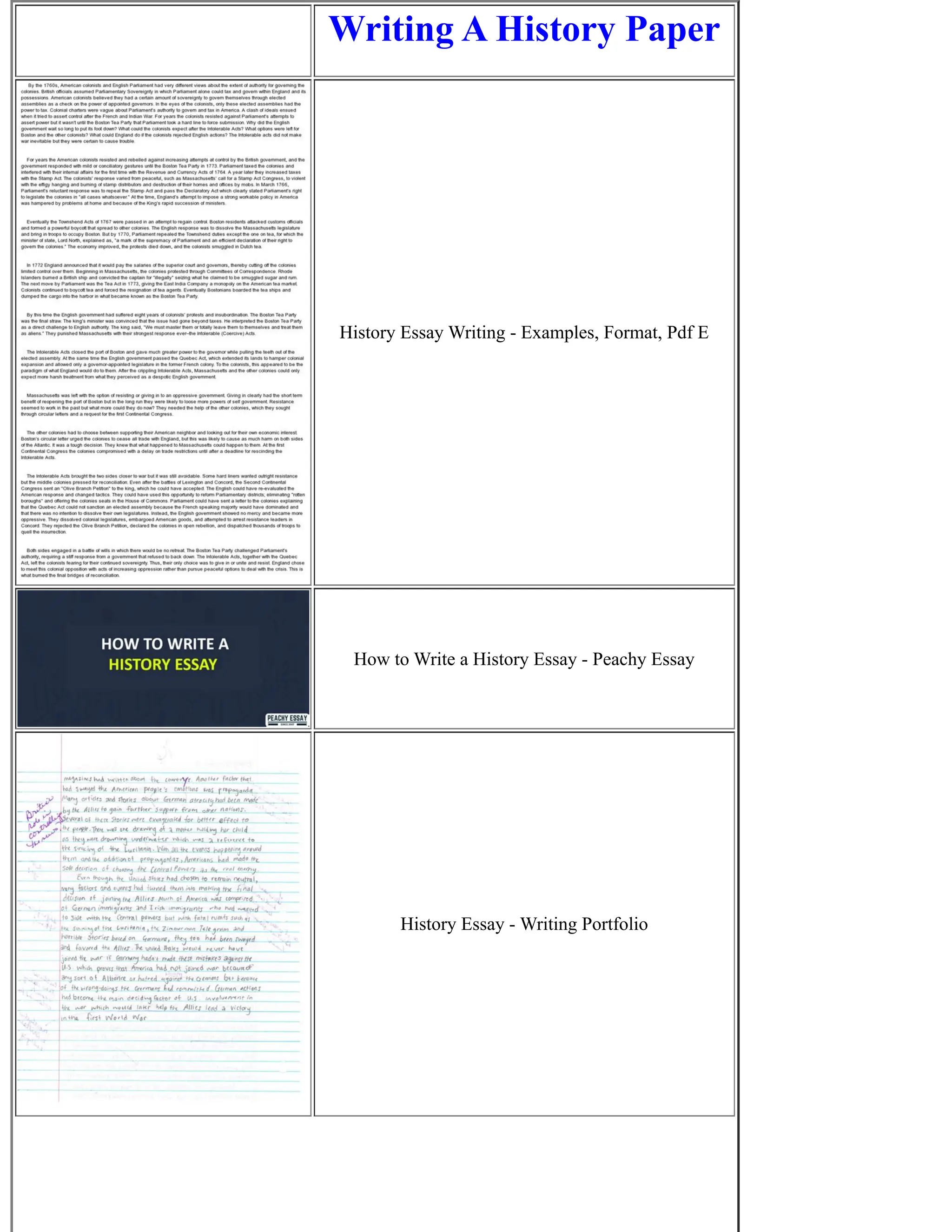writing a history paper.pdfWriting A History Paper | PDF