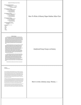 writing a history paper.pdfWriting A History Paper | PDF