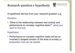 Writing A Hypothesis | PPT