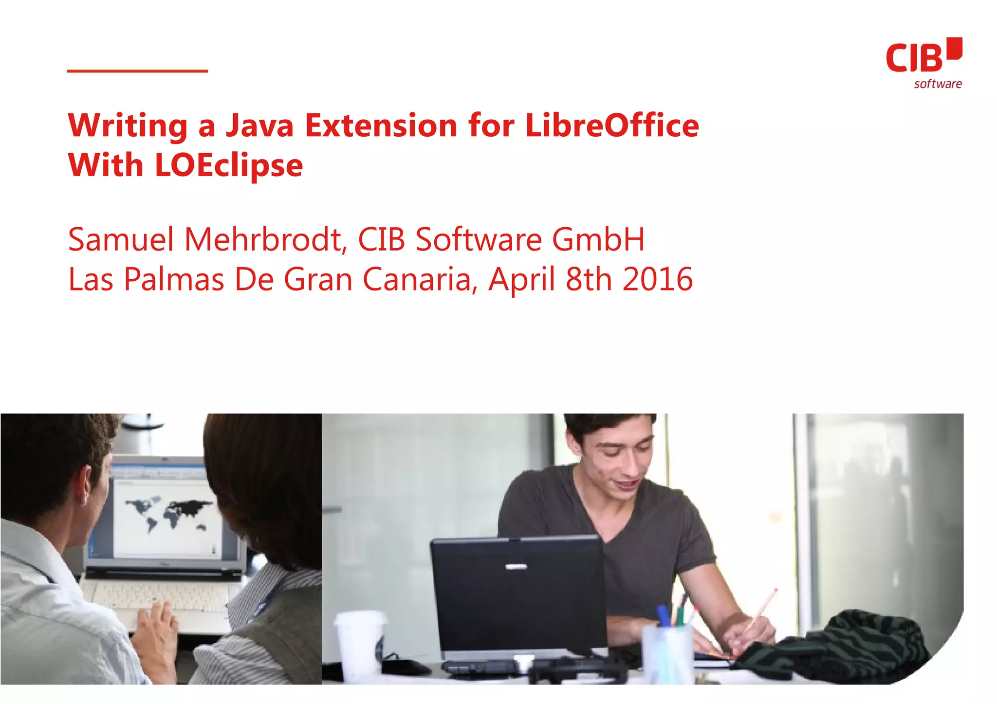 Writing a Java Extension for LibreOffice with LOEclipse | ODP