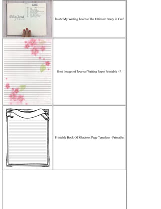 Writing A Journal Paper | PDF