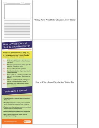 Writing A Journal Paper | PDF