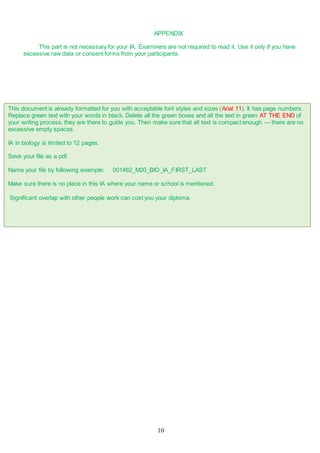 Writing a lab report | DOCX