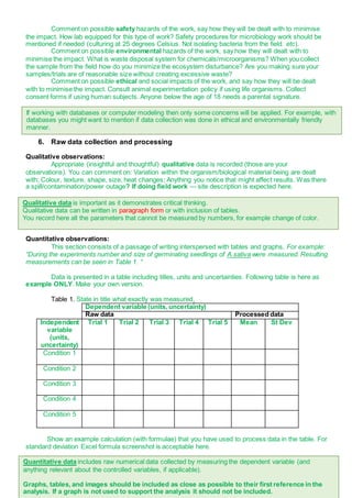 Writing a lab report | PDF