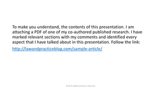 Writing a law school paper | PPTX