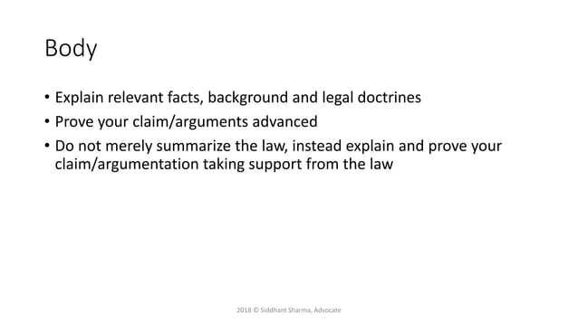 Writing a law school paper | PPT | Free Download