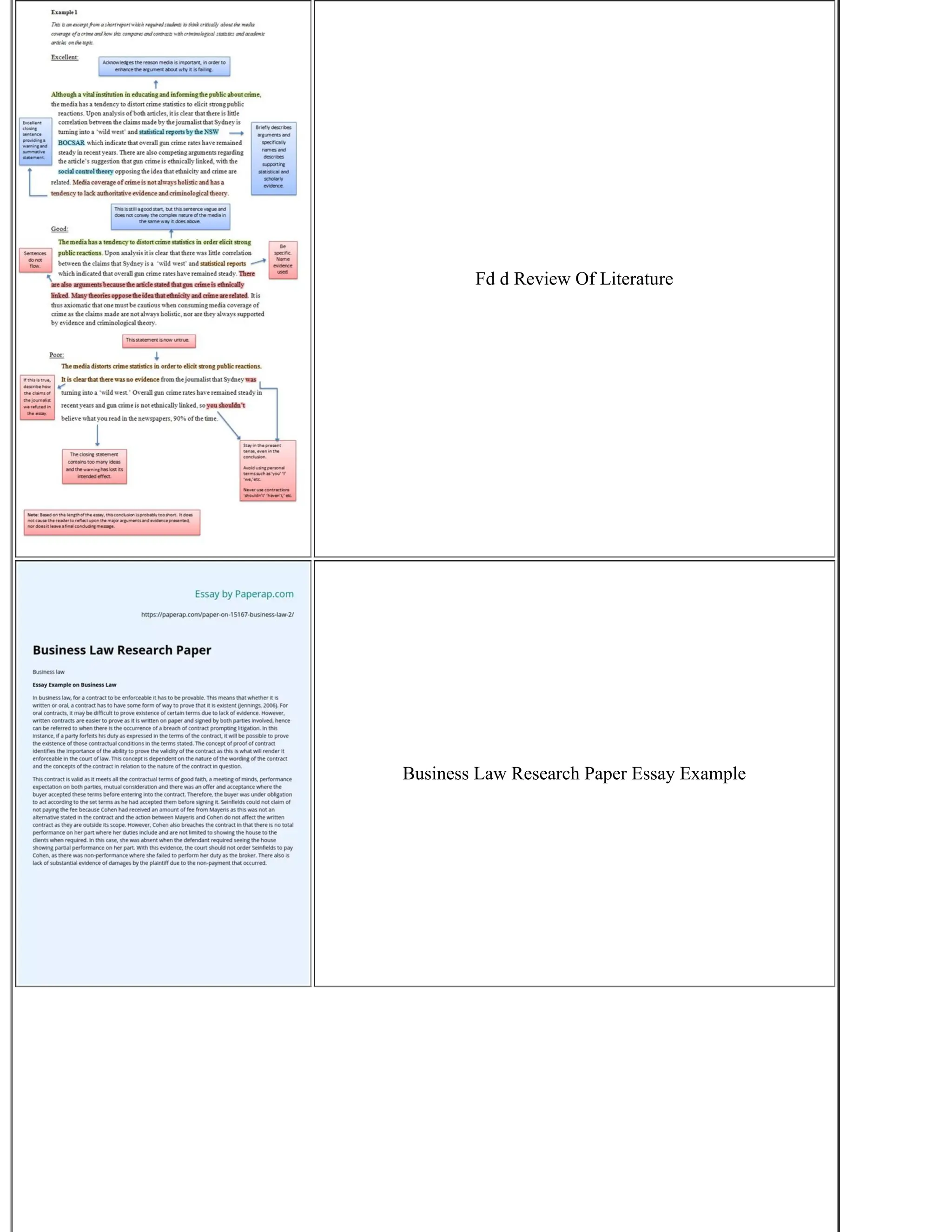 Writing A Legal Research Paper | PDF