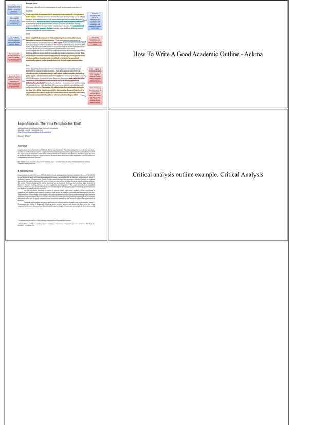 Writing A Legal Research Paper | PDF