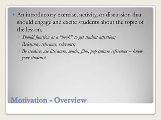 Writing A Lesson Plan | PPTX