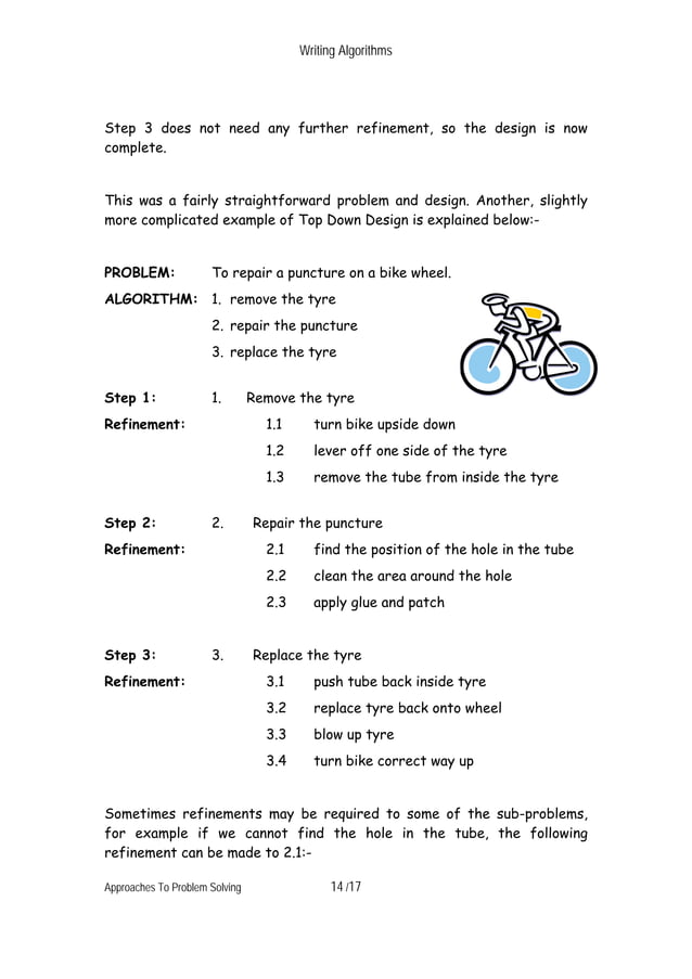 Writing algorithms | PDF