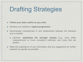 Writing a Literature Review.ppt | Publishing Industry | Industries