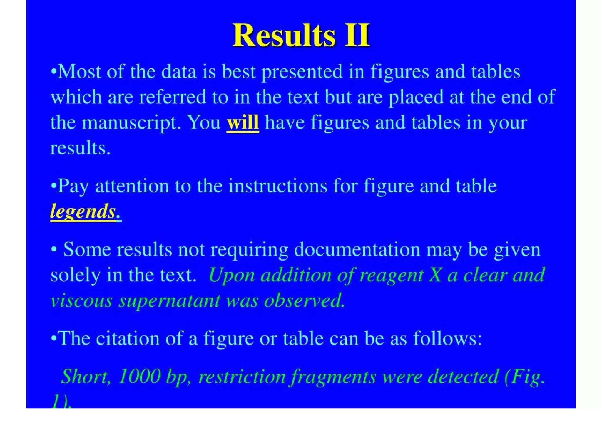 Writing A Manuscript For The Journal Of Biological Chemistry | PPT