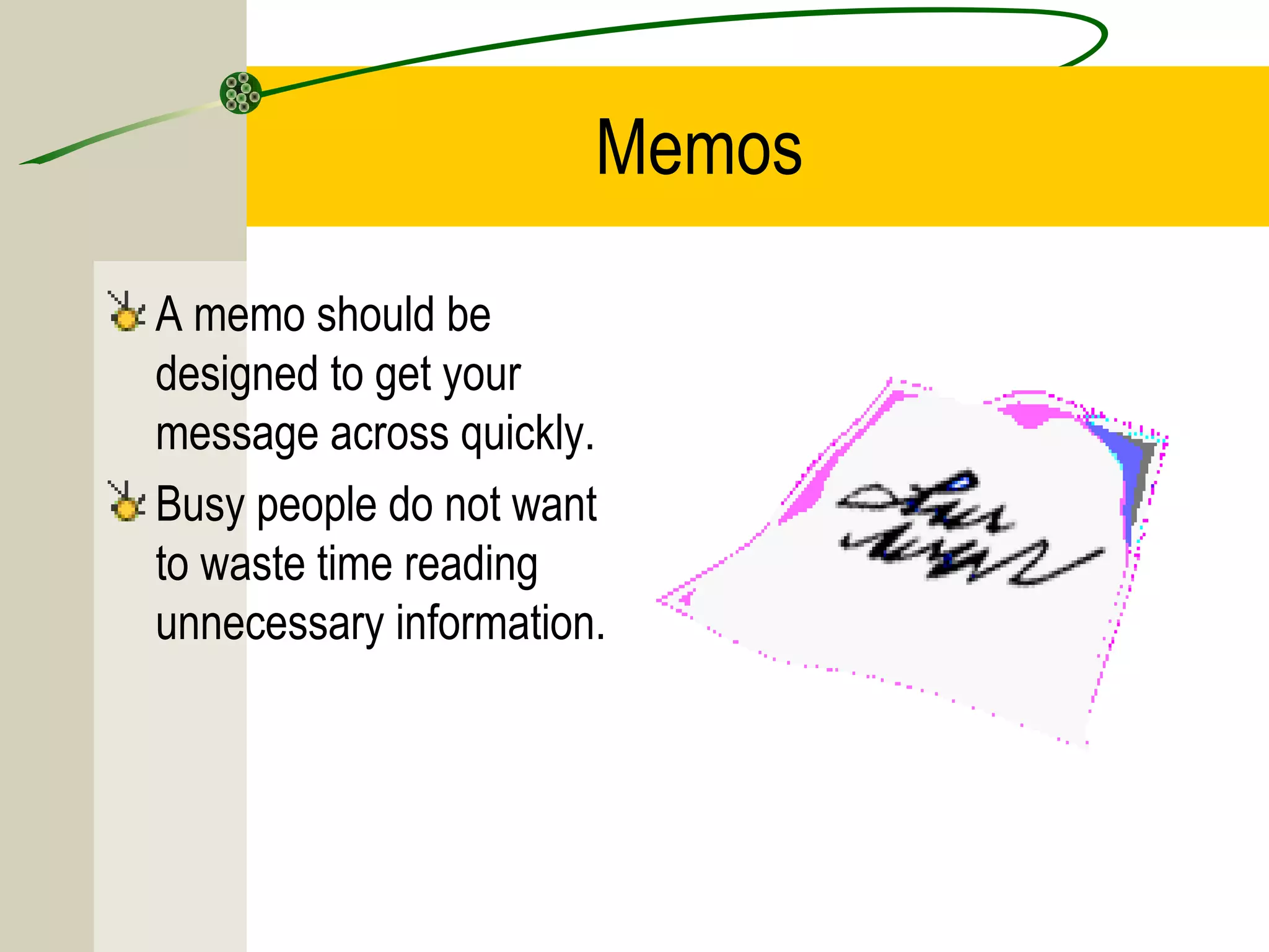 Writing a memorandum | PPT