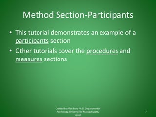 Writing a Method Section-Participants_tcm18-117657.pptx