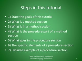 Writing a Method Section-Procedure_tcm18-117659.pptx