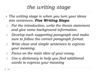 Writing an academic essay | PDF