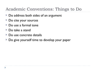 Writing an Academic Essay.ppt a student guide | PPT