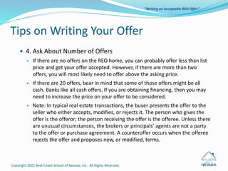 resnWriting an Acceptable REO Offer.pptx