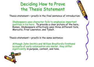 Writing An Analytical Essay | PPT