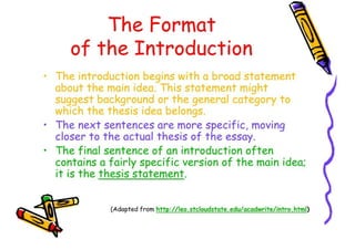 Writing An Analytical Essay | PPT