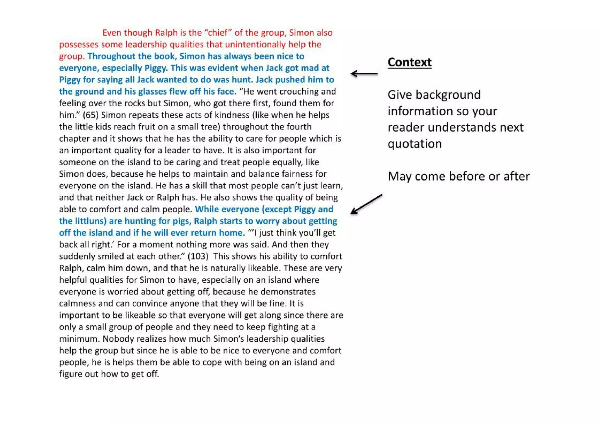 Writing An Analytical Paragraph | PDF
