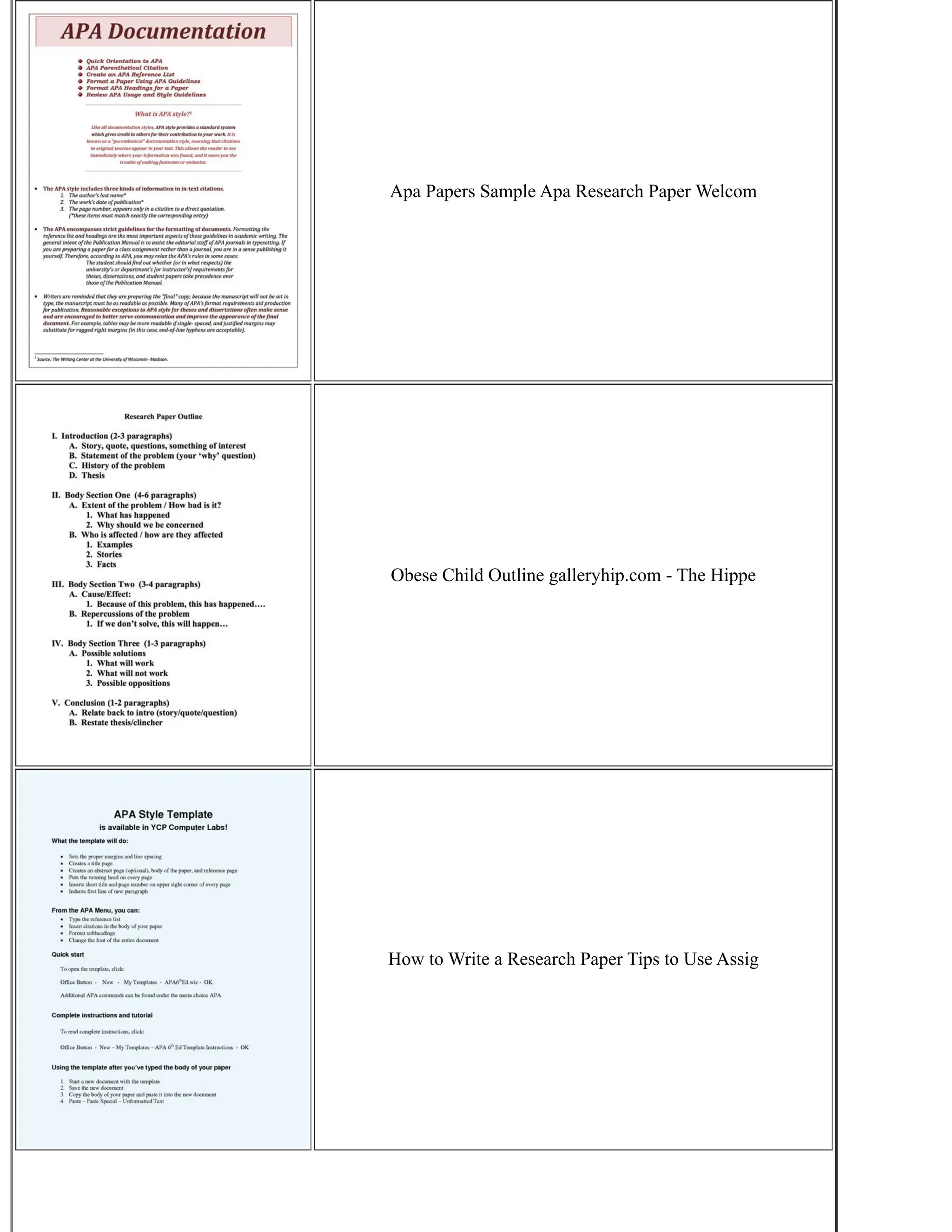 Writing An Apa Research Paper | PDF