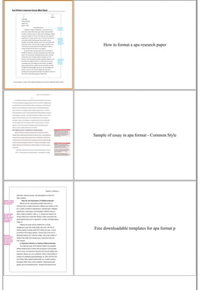 Writing An Apa Research Paper | PDF