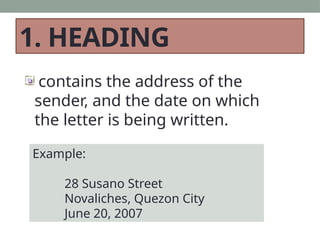 Writing an Application Letter for students activity | PPTX