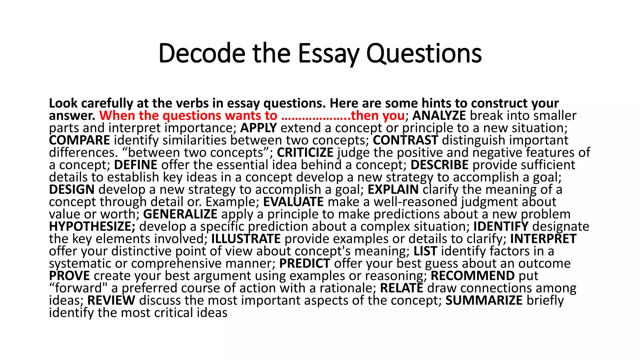 Writing an apush thesis | PPTX | Crime & Harmful Acts to Individuals ...