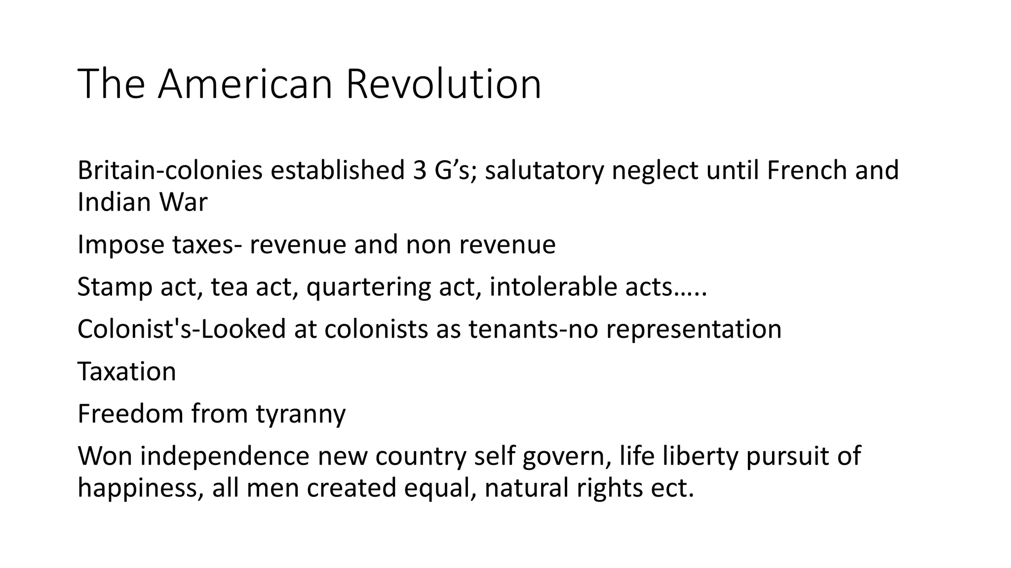 Writing An Apush Thesis Ppt