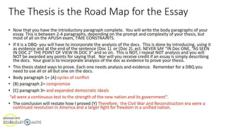 Writing an apush thesis | PPTX | Crime & Harmful Acts to Individuals ...