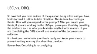 Writing an apush thesis | PPTX | Crime & Harmful Acts to Individuals ...