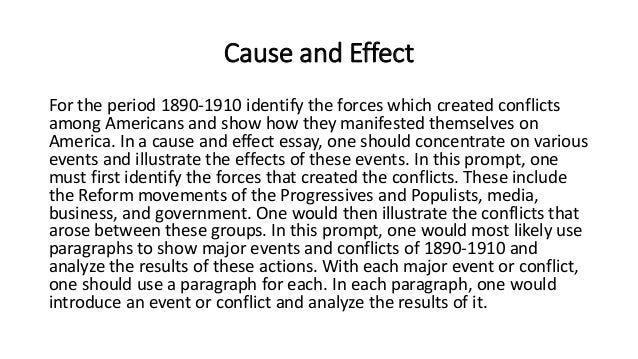 Writing An Apush Thesis