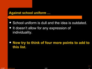 Writing An Argument | PPT