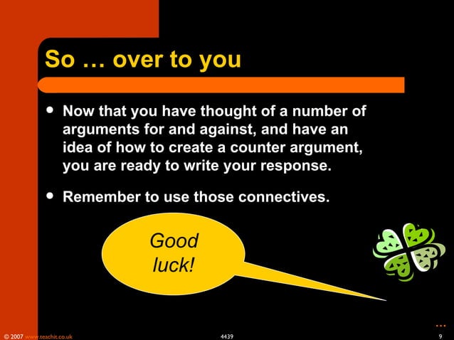 Writing An Argument | PPT | Education