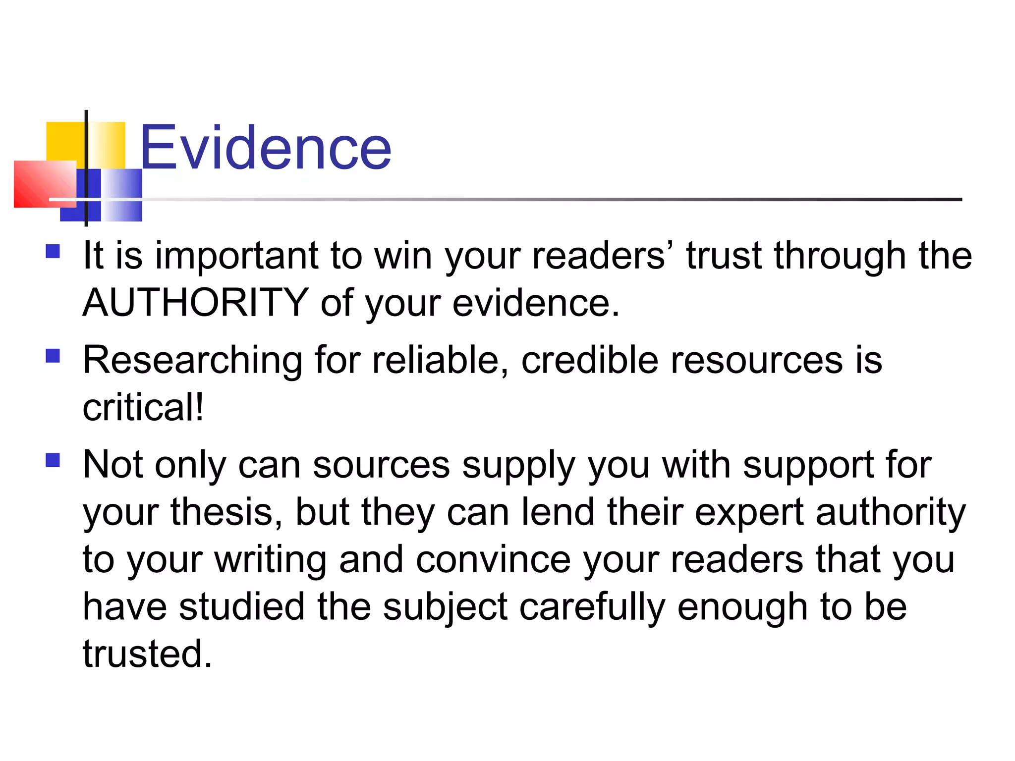 Writing an argument | PPT