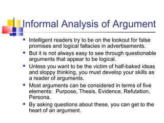 Writing an argument | PPT