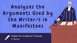 Writing an Argumentative Essay English Presentation in Blue ...